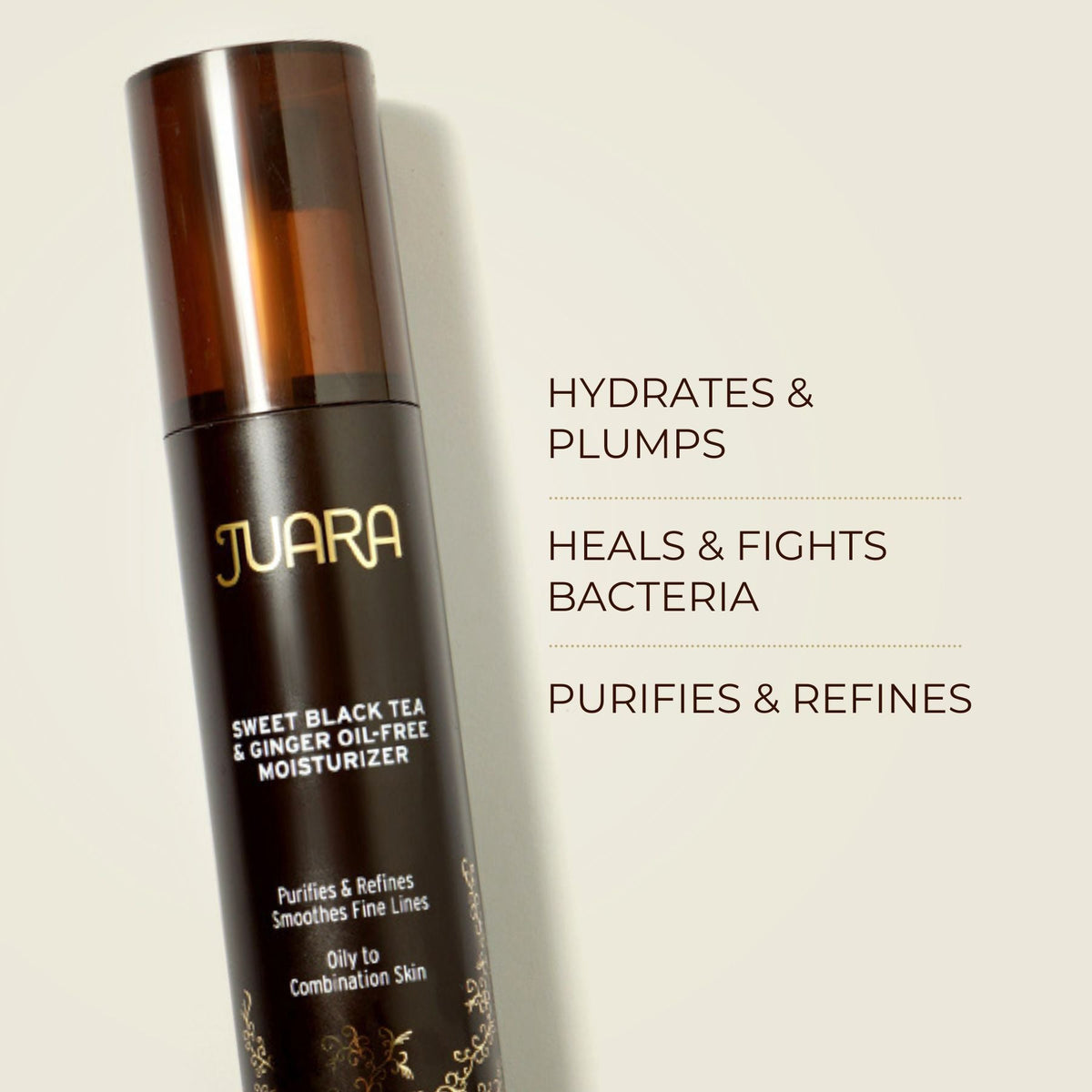 Juara - Sweet Black Tea and Ginger Oil-Free Moisturizer – Scented