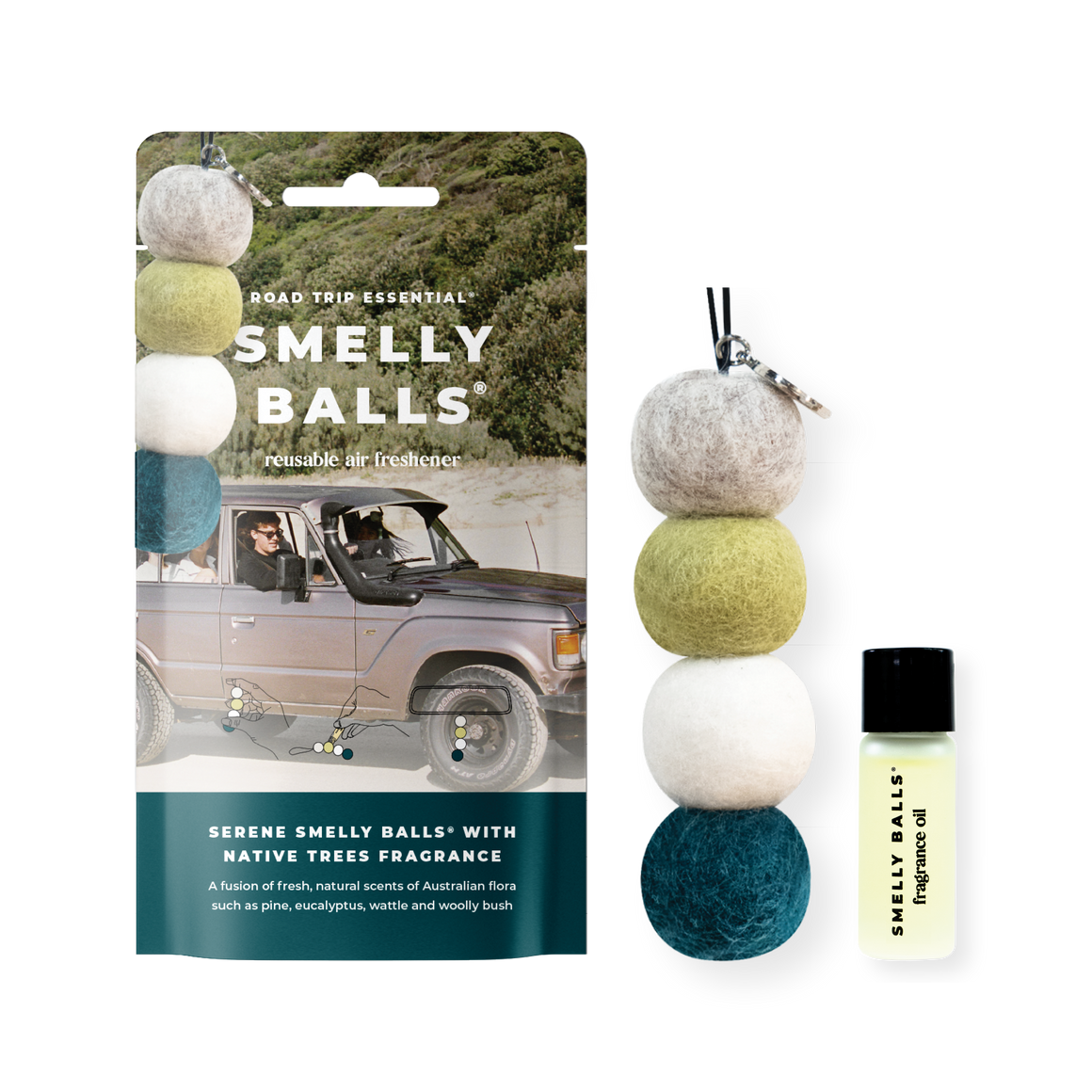 Smelly Balls - Serene - Native Trees – Scented